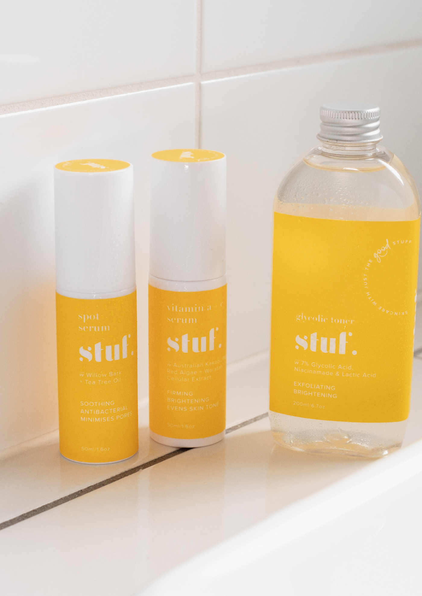Acne Prone Skin Starter Kit | Stuf. Skin AU – Mellow Cosmetics